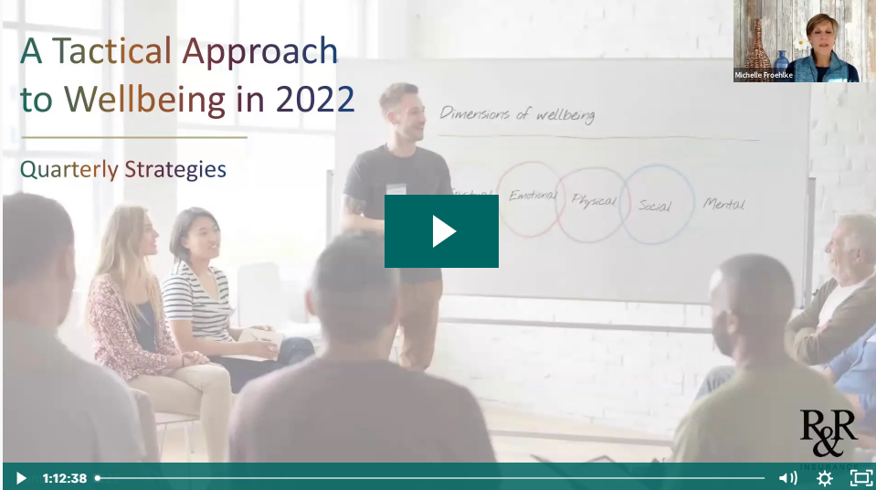 A Tactical Approach to Wellbeing